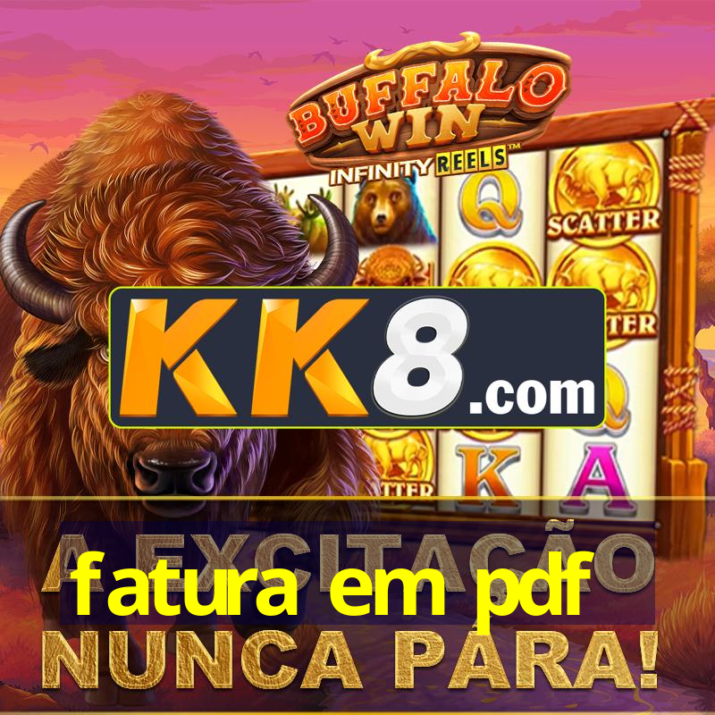 Fatura Em Pdf